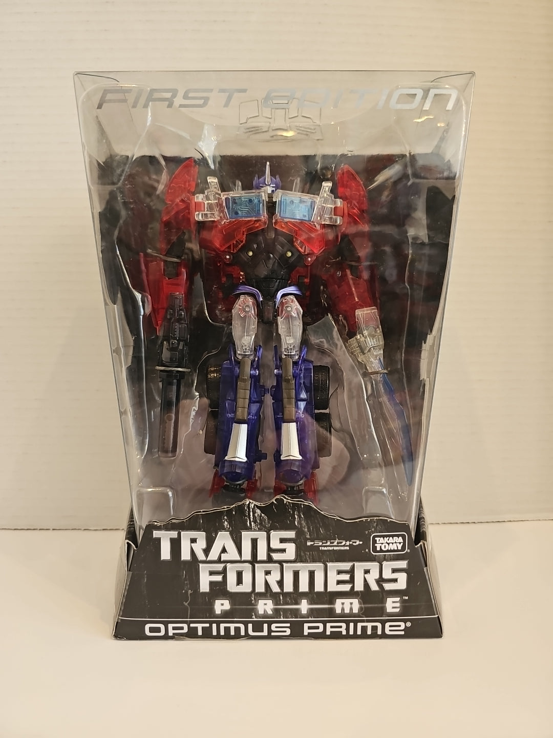 Transformers Prime First Edition Clear Voyager Optimus Prime ...